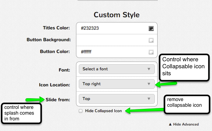 How do I create a Splash?